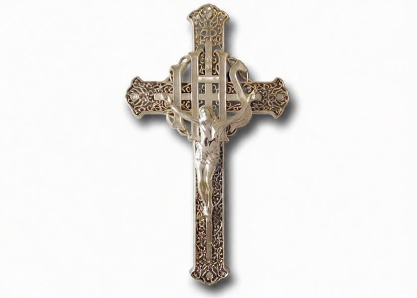 Plastic Golden Color Funeral Cross and Crucifix DP007 30cm*17cm ...
